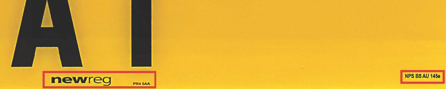 What do I need to do to buy a number plate?